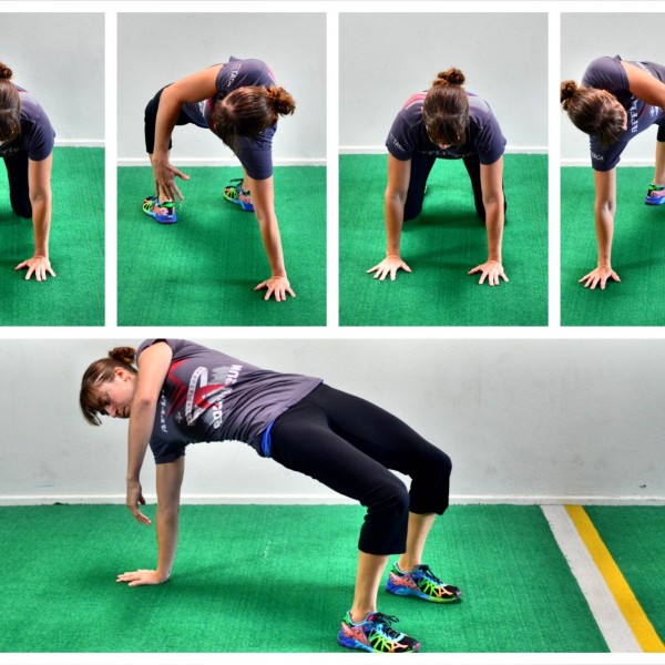 Full Bridge Exercise For Arms Glute Bridge With Press FitGIF| Women's